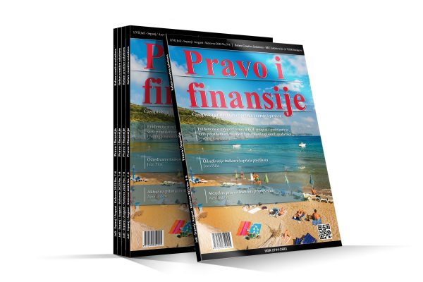 Časopis Pravo i finansije - Juli/August 2023 – REC d.o.o.